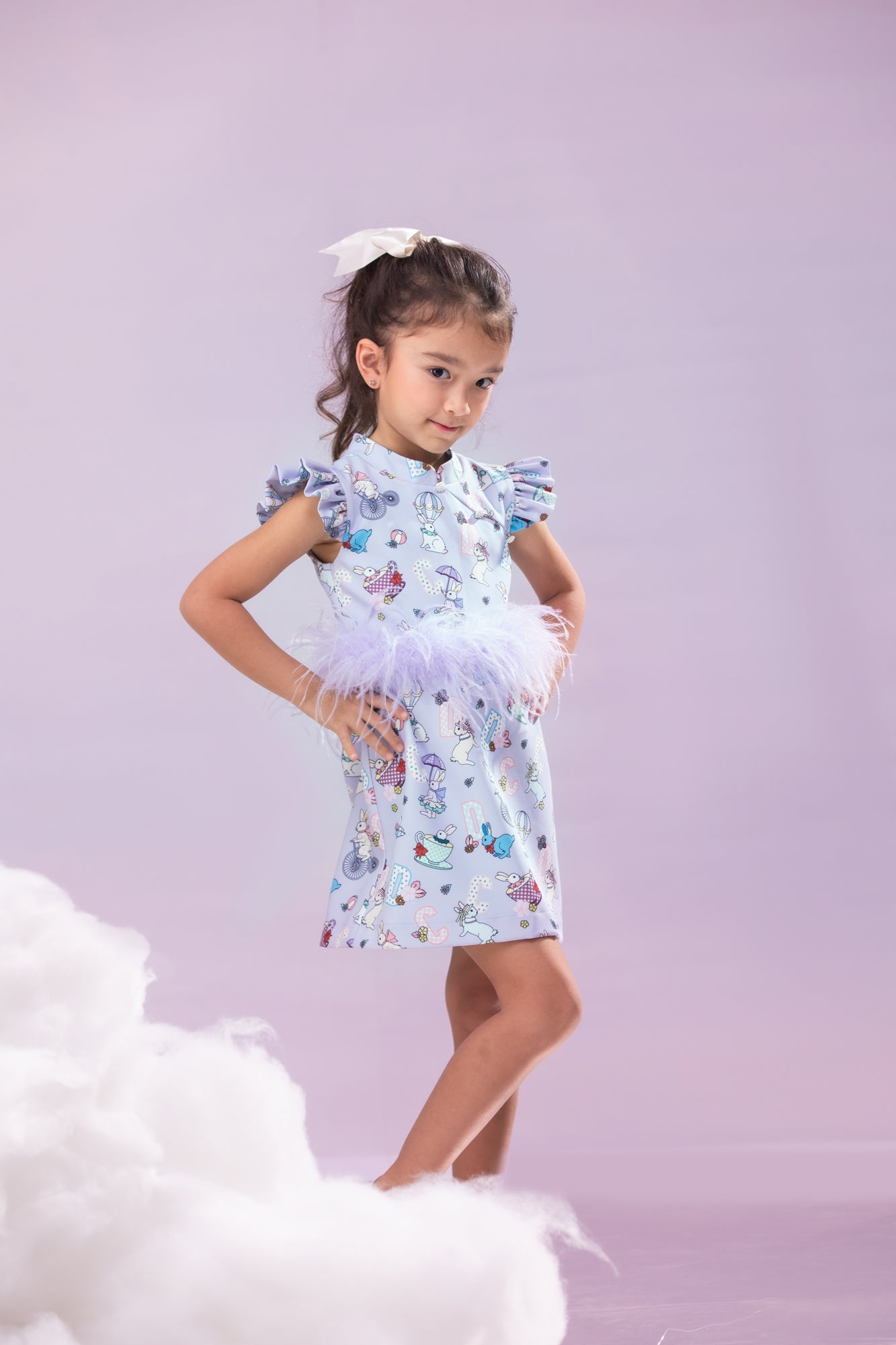 Dream'23 Limited Edition Mini Maya Dress - Periwinkle – Duchess and Co